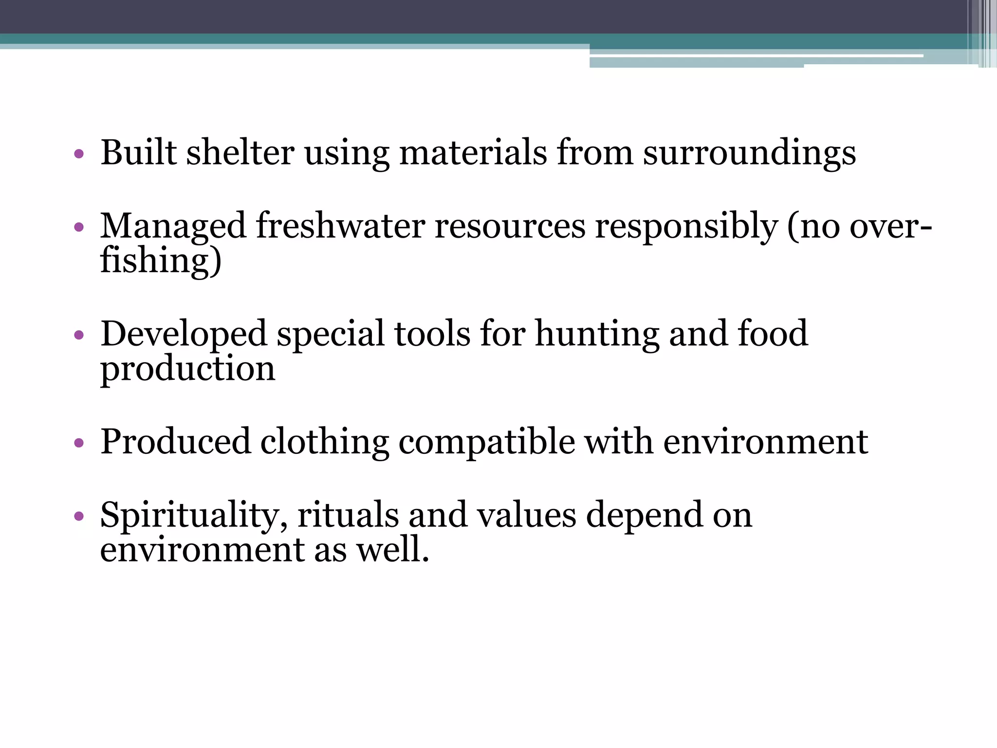How Did The Native Americans Adapt To Their | PPTX