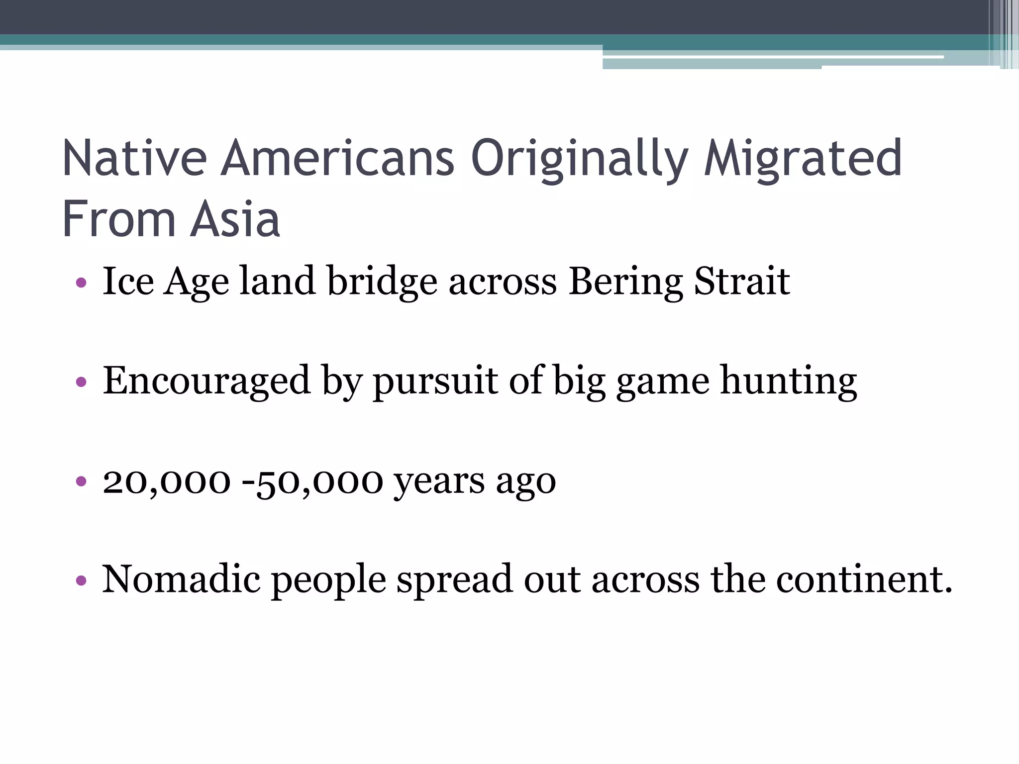 How Did The Native Americans Adapt To Their | PPTX