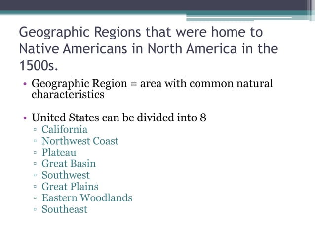 How Did The Native Americans Adapt To Their | PPTX