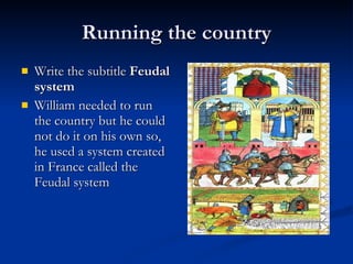 How Did William Control England | PPT