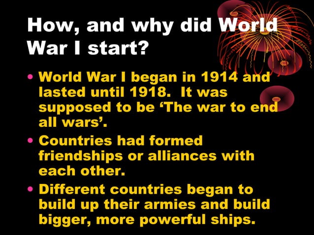 How did WW2 start? | PPT