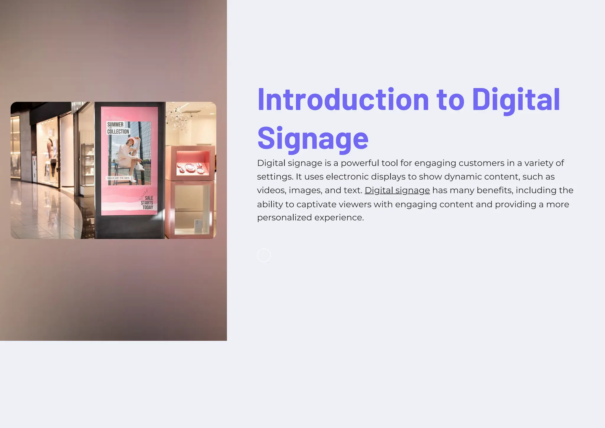 How Digital Signage Can Improve Customer Engagement: Tips for Installation | PPT