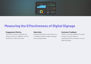 How Digital Signage Can Improve Customer Engagement: Tips for ...