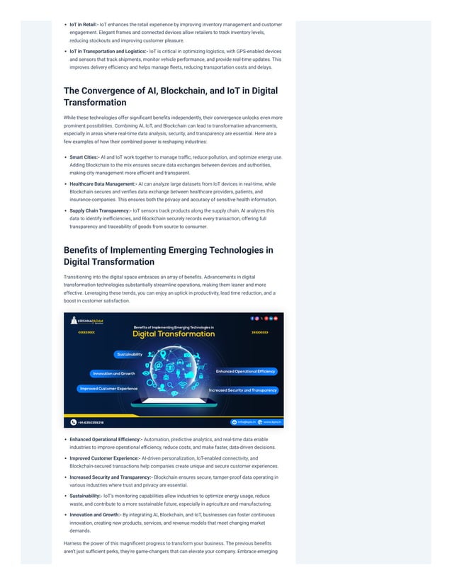 How Digital Technologies Like AI Blockchain And IoT Shape Digital Transformation.pdf