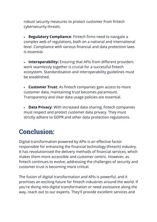 How Digital Transformation is Changing Fintech and API.pdf