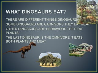 How Dinosaurs Became Extinct | PPTX