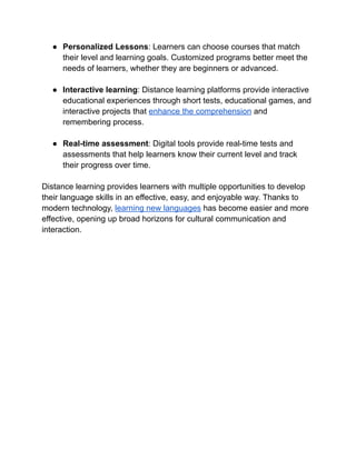 How distance learning helps in learning new languages.pdf