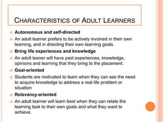How Do Adult Learners Learn? | PPT