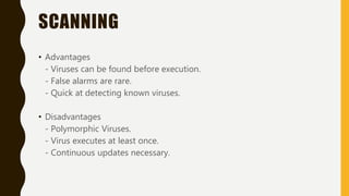 How do antivirus works | PPTX
