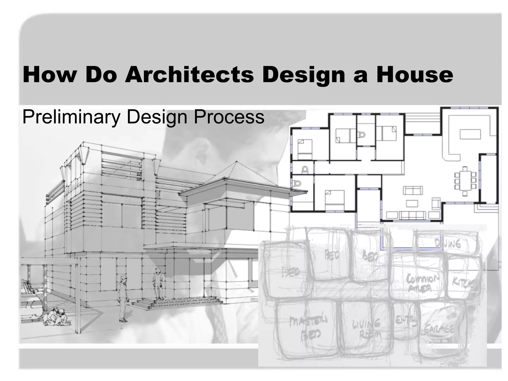 How do architects design a house | PPTX