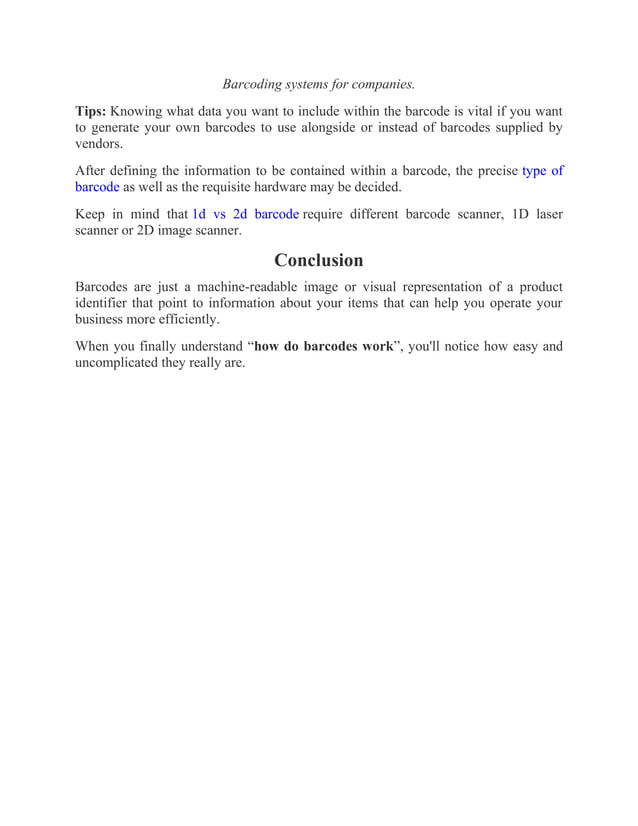 How do barcodes work? A Complete Guide Barcode Knowledge | PDF