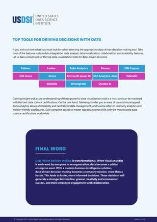 HOW DO BI AND DATA ANALYTICS REVOLUTIONIZE DECISION-MAKING | PDF