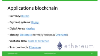 How do blockchain and internet of things match? | PPT