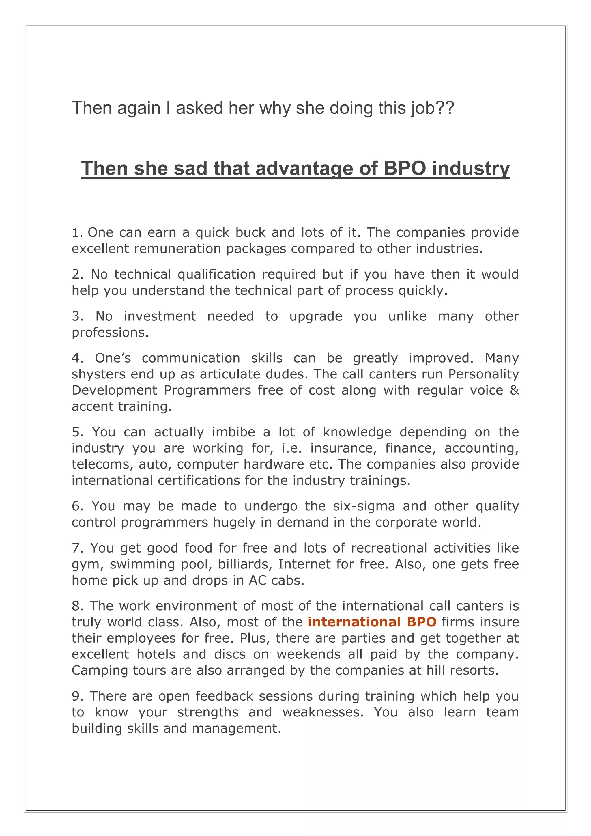 How do bpo employees manage their stres1 | DOCX