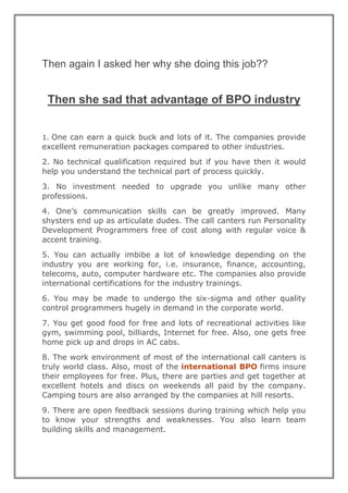 How do bpo employees manage their stres1 | DOCX