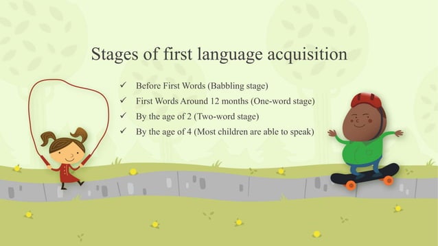 How do children learn a language | PPT