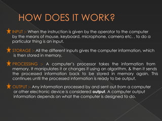 HOW DO COMPUTERS WORK, what makes a computer.pptx