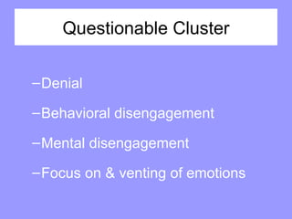 How Do Coping Strategies Correlate With Job Satisfaction Revised | PPT