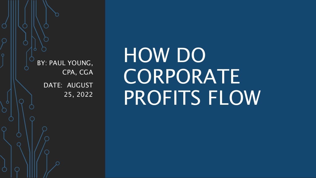 How do Corporate Profits flow from a Corporation.pptx