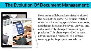 How Document Management Transforms Project Workflows!.pptx