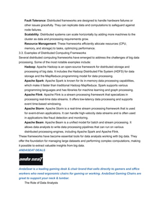 How do data analysts work with big data and distributed computing frameworks.pdf