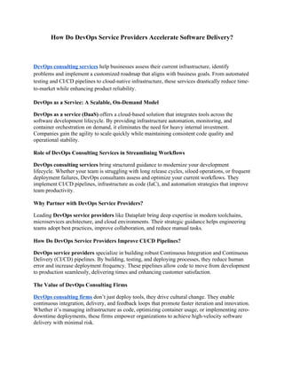 How Do DevOps Service Providers Accelerate Software Delivery_.docx
