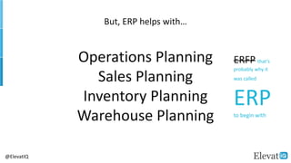 How do ERP systems work? | PPT