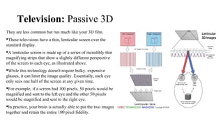 How does 3D technology work ? | PPT | Computer Animation | Computer ...