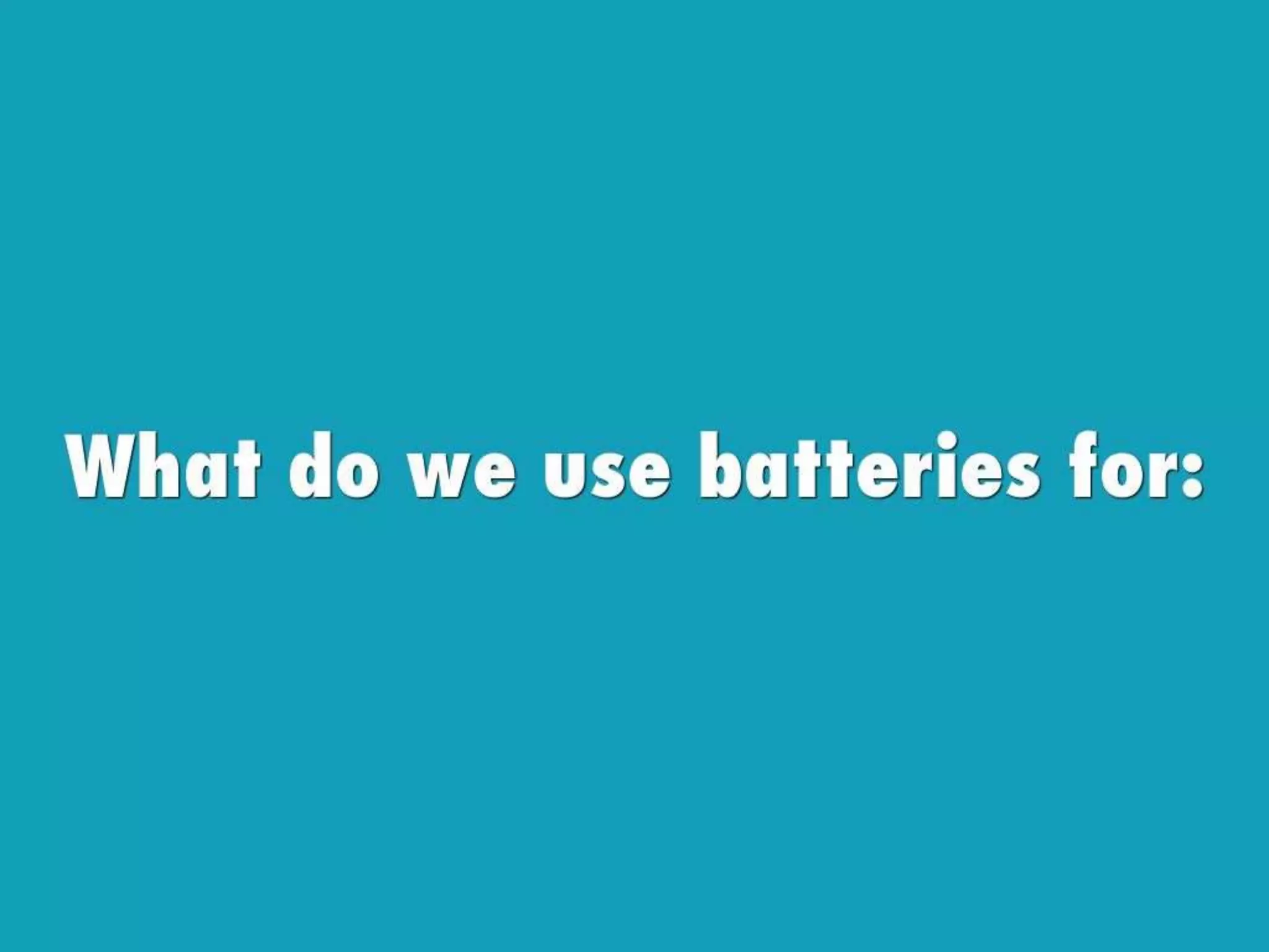 How does a battery work | PPTX