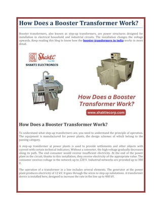 How Does a Booster Transformer Work.pdf