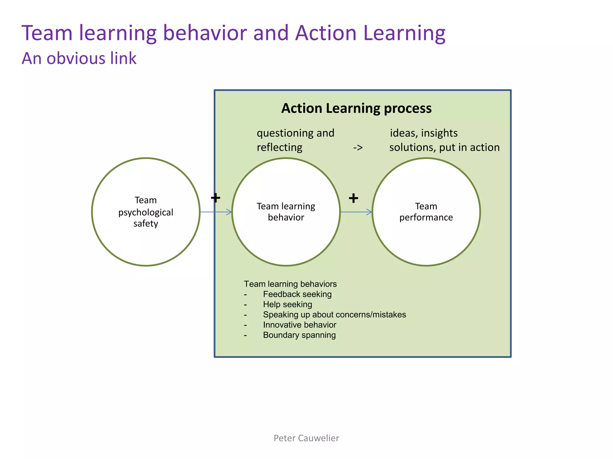 How does action learning impact team psychological safety | PPT