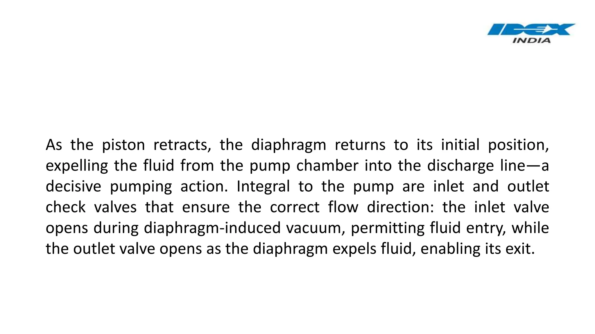 How does a hydraulic diaphragm metering pump work.pptx