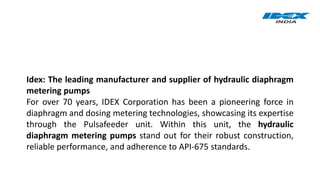 How does a hydraulic diaphragm metering pump work.pptx