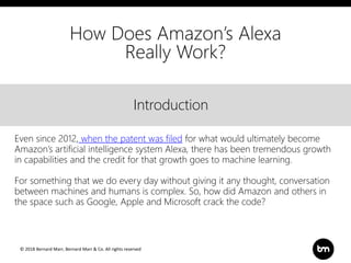 How Does Amazon’s Alexa Really Work? | PPTX