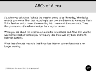 How Does Amazon’s Alexa Really Work? | PPTX