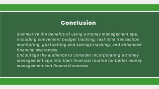 How Does A Money Management App Improve Financial Management? | PDF