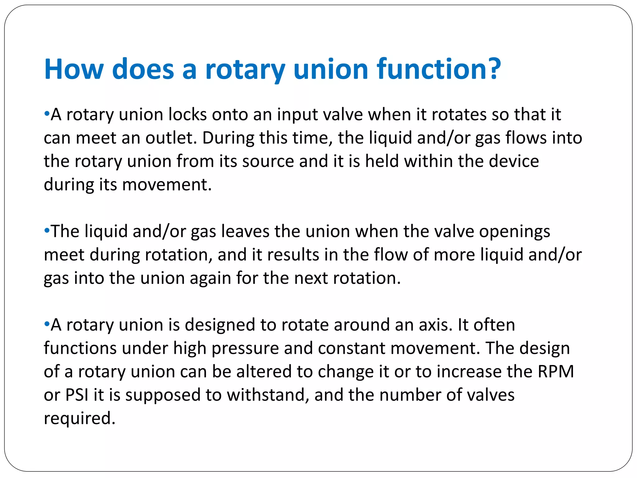 How does an Air rotary union work.pptx