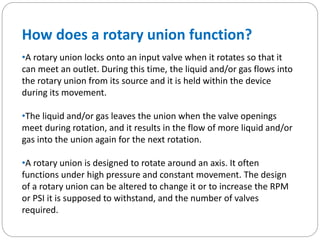 How does an Air rotary union work.pptx