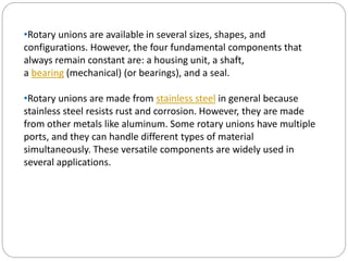 How does an Air rotary union work.pptx