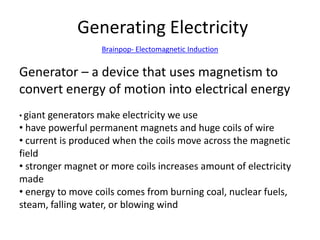 How does an electromagnet work | PPTX