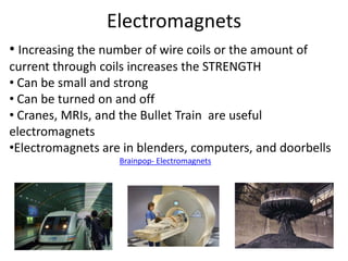 How does an electromagnet work | PPTX