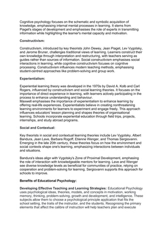 How does an M.Ed. in Educational Psychology pave the way for futuristic ...