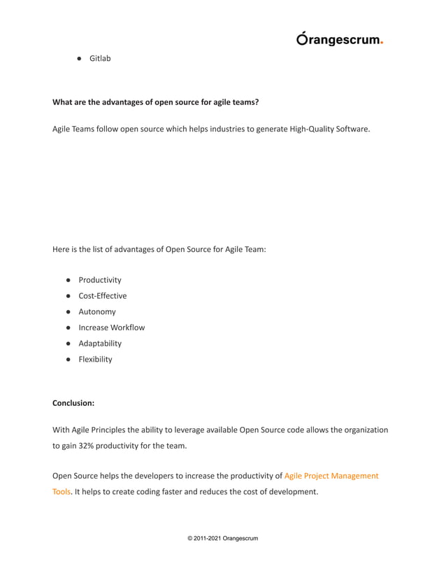 How does an open source agile project management software improve team ...