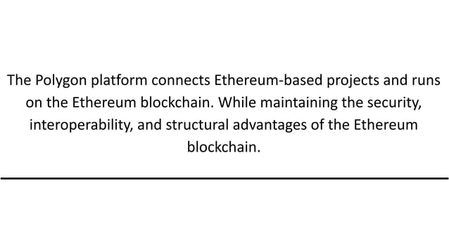 How Does a Polygon Work? | PDF | Internet | Computing