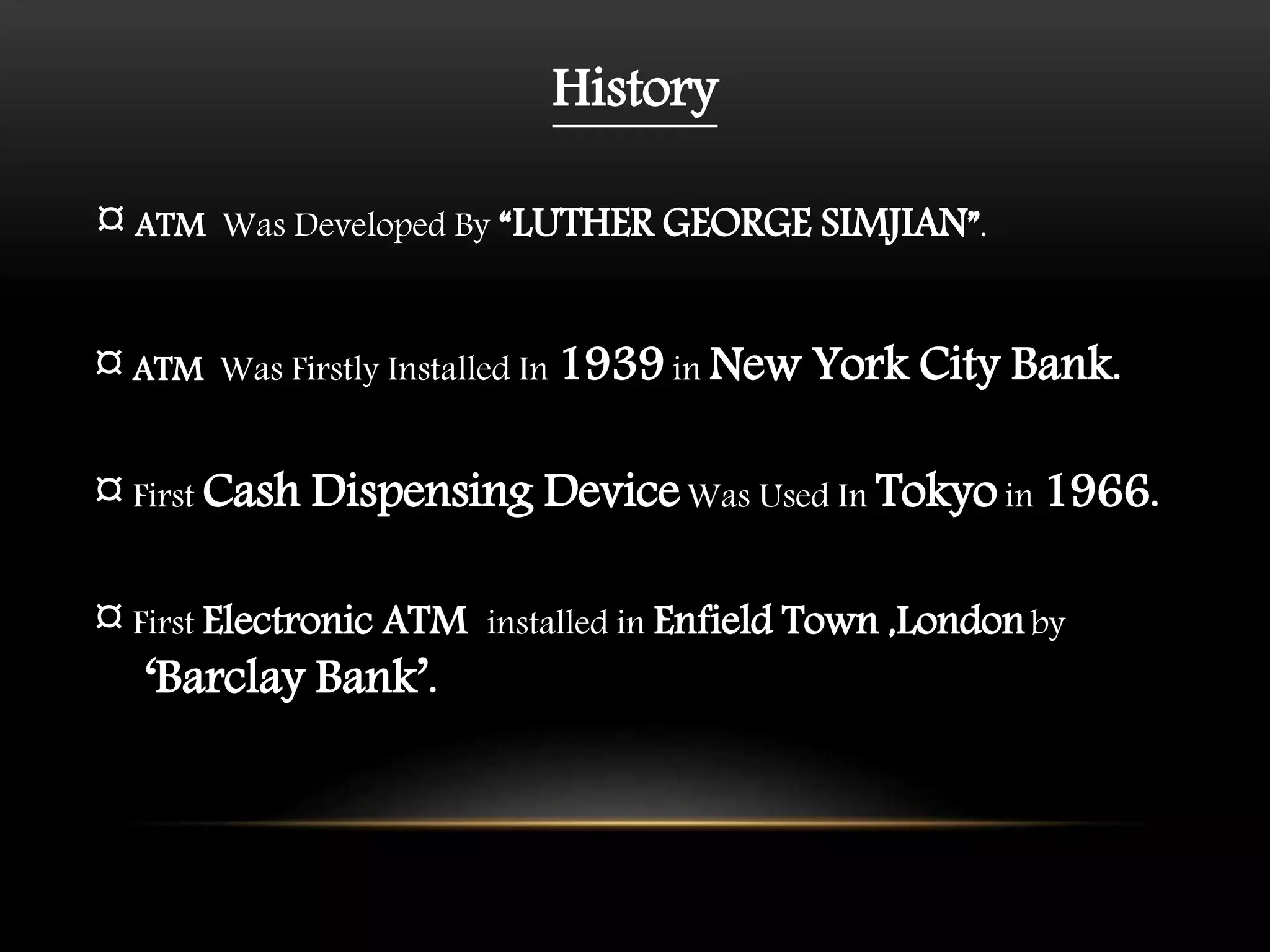 How Does Atm Works | PPTX