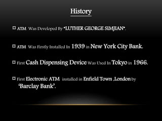 How Does Atm Works | PPTX
