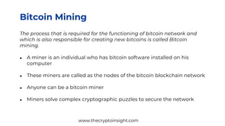 How does the Bitcoin network work? | PPT