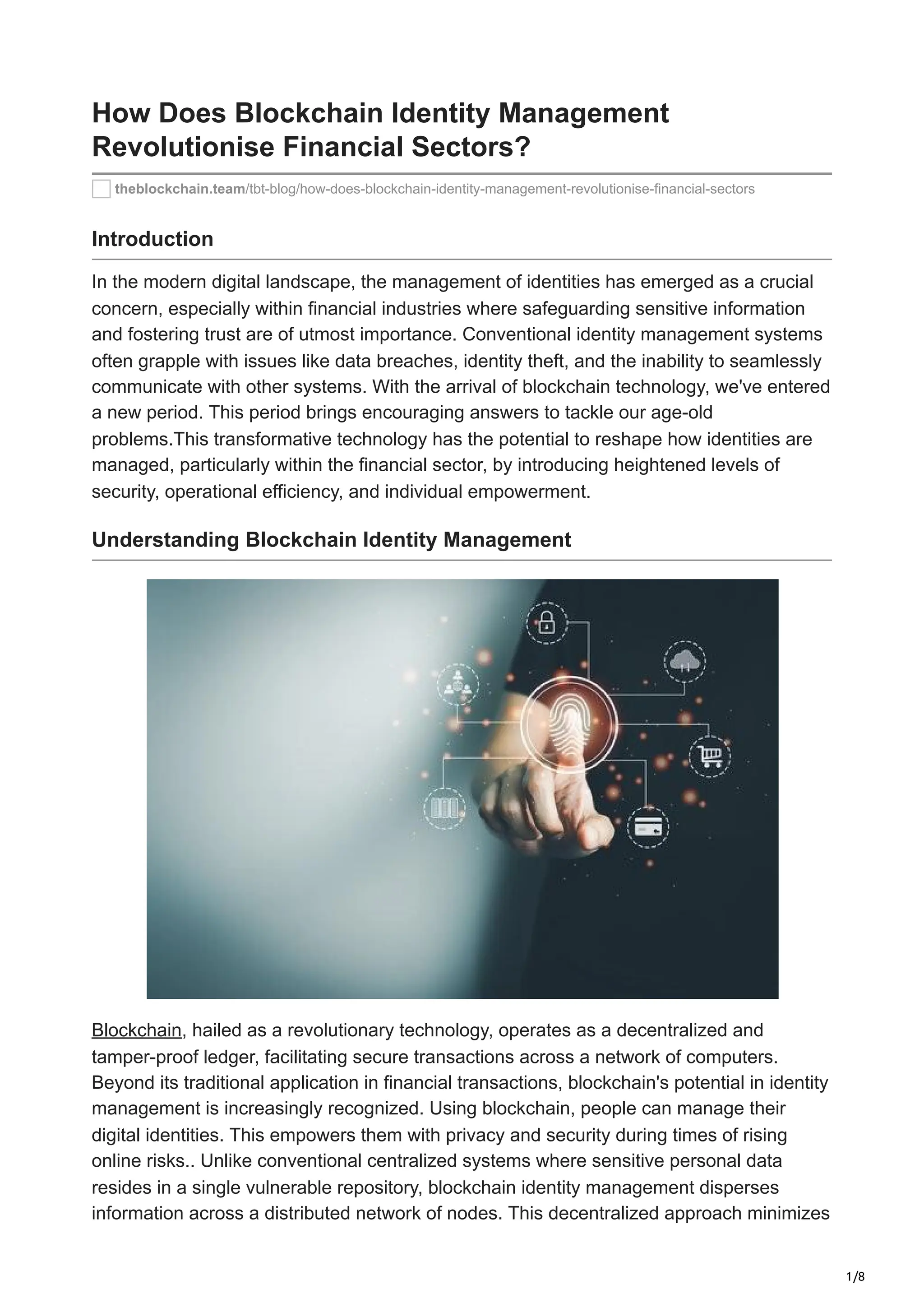 How Does Blockchain Identity Management Revolutionise Financial Sectors.pdf