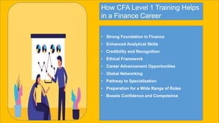 How Does CFA Level 1 Training Help in a Finance Career.pptx