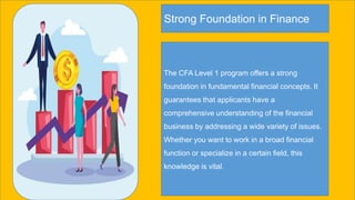 How Does CFA Level 1 Training Help in a Finance Career.pptx